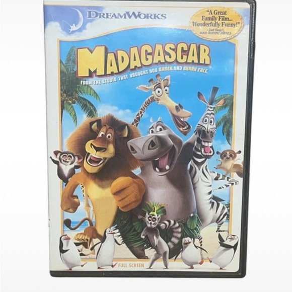 Dreamworks | Other | Dreamworks Madagascar Dvd With Colorful Characters ...